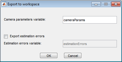 Vision Toolkit – cameraCalibrator