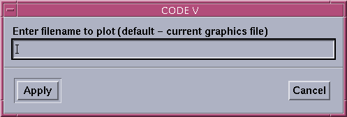 Making Hardcopy Plots and Listings with CODE V