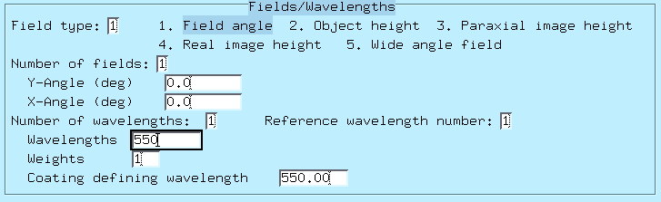 Designing a Landscape Lens with CODE V